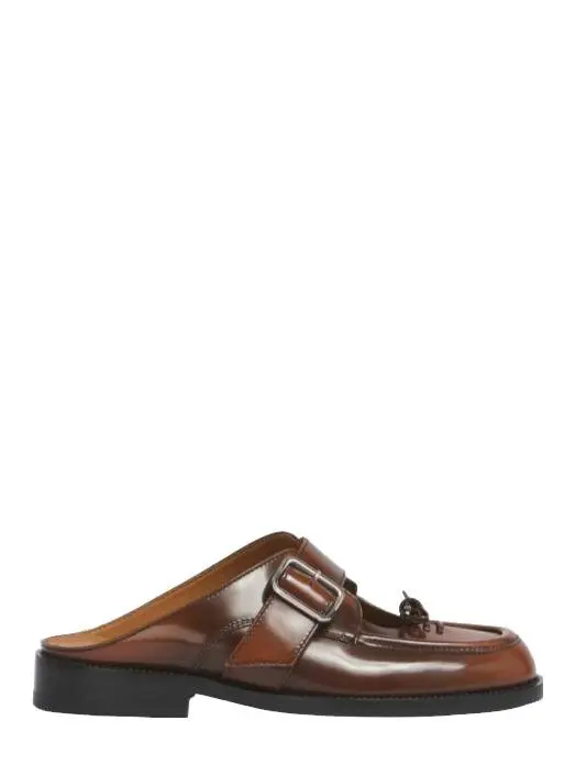 Marni Bambi Buckle Sabots - Brown