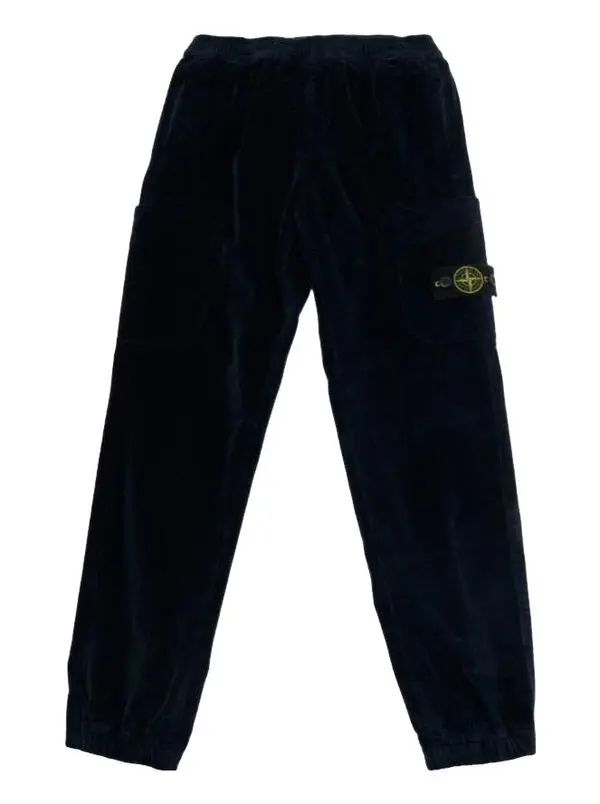 Stone Island Corduroy Cargo Pants - Blue