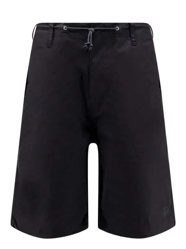 StÜssy Drawstring Cargo Shorts - Black