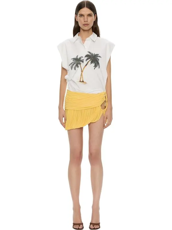 Christopher Esber Beach Glass Bubble Mini Skirt - Soleil