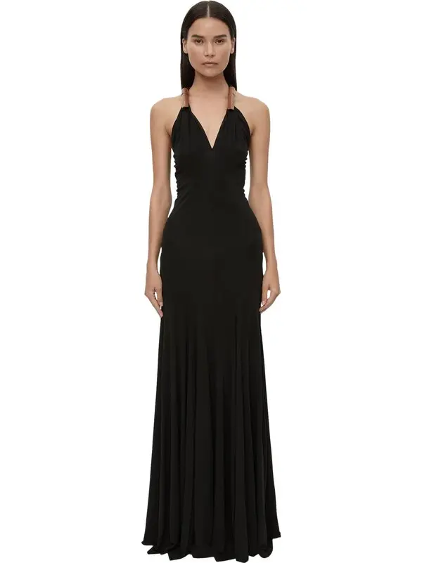 Christopher Esber Chime Cocoon Dress - Black