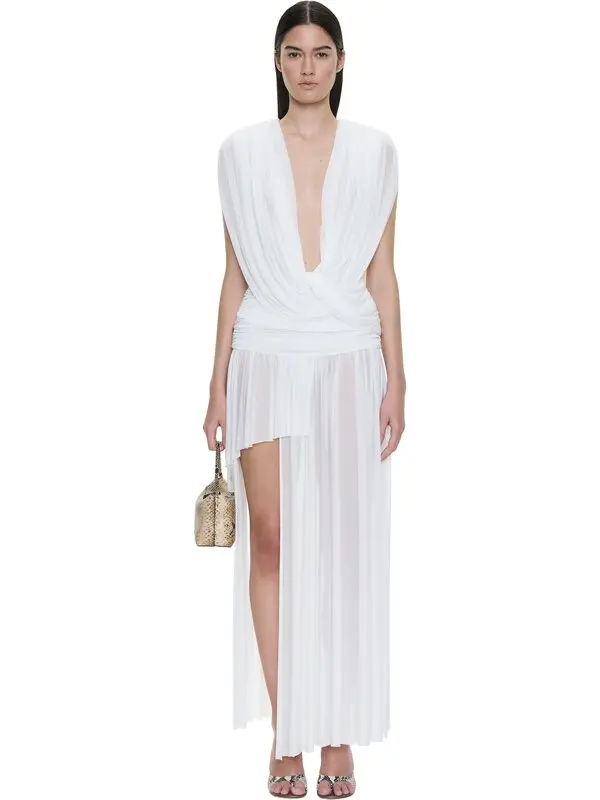 Christopher Esber Orion Layered Skirt - White