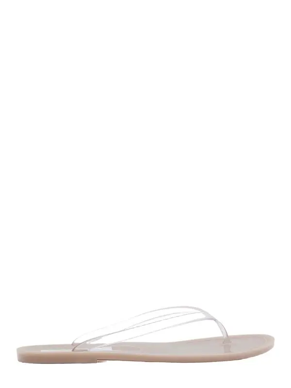 Christopher Esber Transparent Flip Flops - Clear