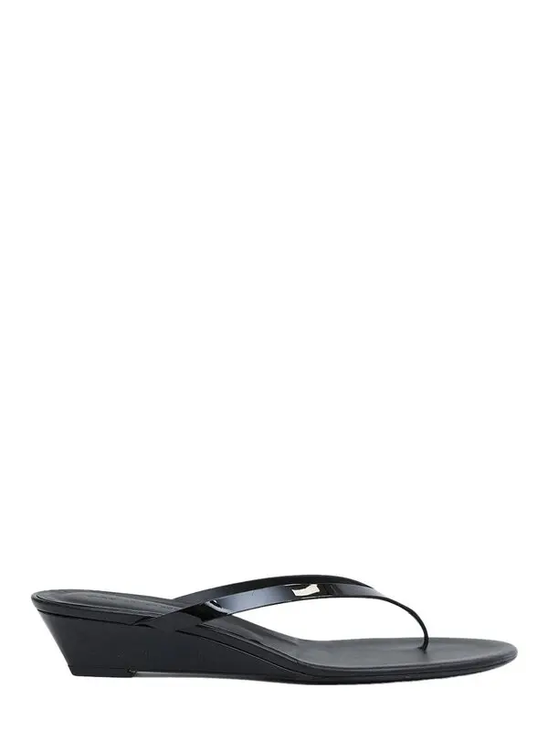 Christopher Esber Scala Wedge Flip Flop - Black