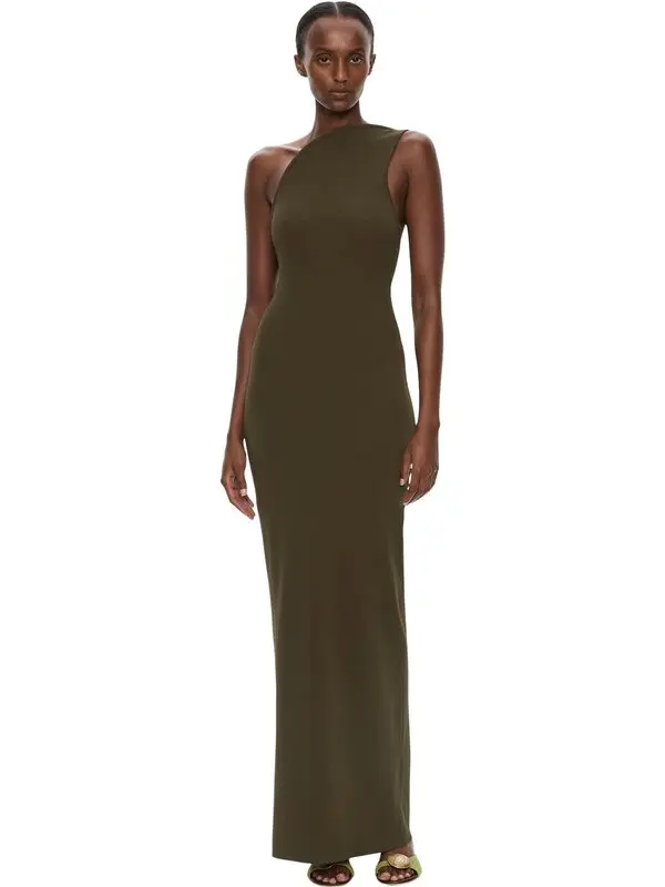 Christopher Esber Concave Wired Dress - Khaki