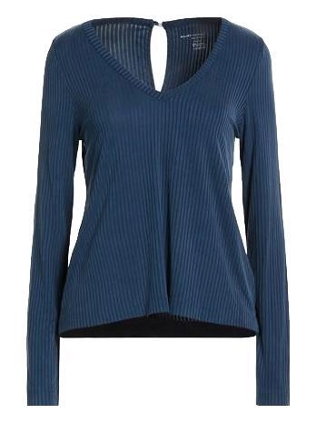 Majestic Filatures Long Sleeve V-neck T-shirt - Blue