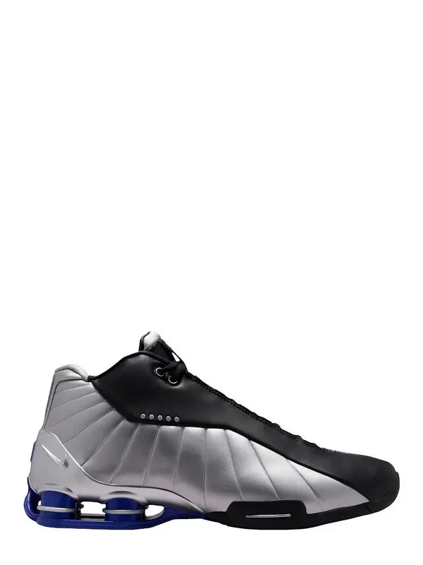 Nike Shox Bb4 Silver - Black/metallic Silver/lapis
