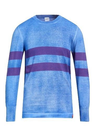 Aspesi Two-tone Striped Cotton Sweater - Blue