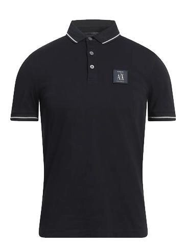 Armani Exchange Polo Shirt Size Cotton - Blue