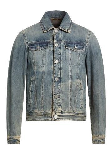 MOORER Denim Trucker Jacket - Blue