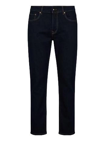Iceberg Straight-leg Jeans In Dark Wash Denim - Blue