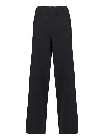 ANNA MOLINARI Pants Size Merino Wool - Grey