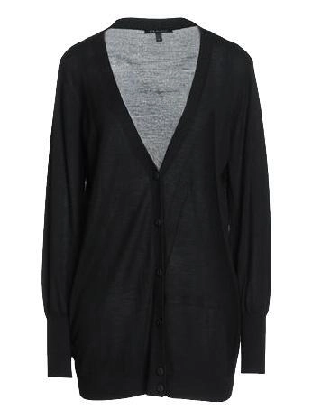 Armani Exchange Virgin Wool Cardigan - Black