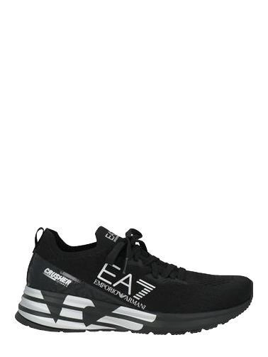 Emporio Armani Polyester And Thermoplastic Polyurethane Sneakers - Black