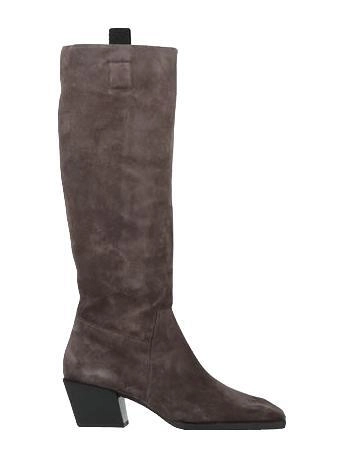 RAS Suede Cowboy Boots - Brown