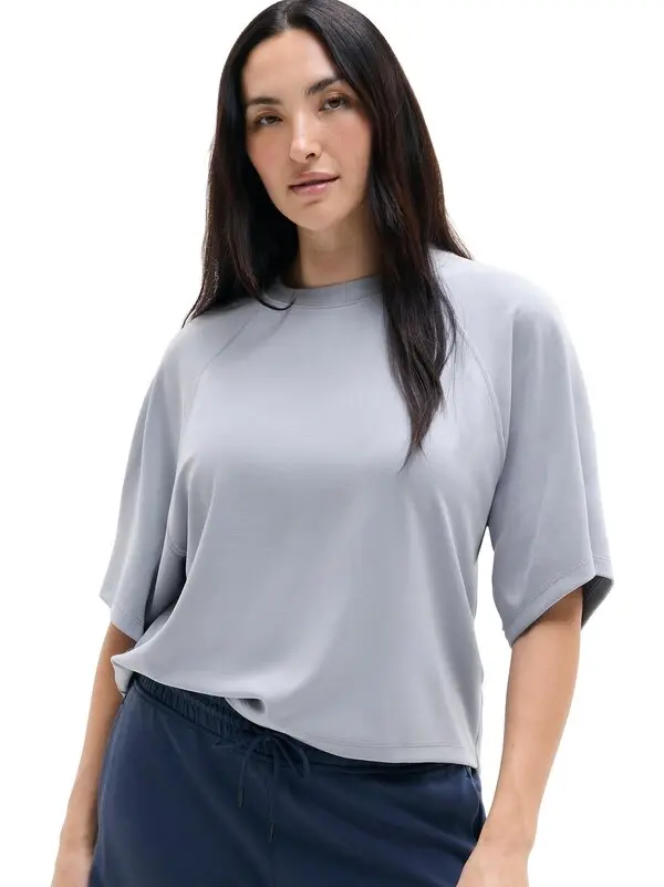 Athleta Seasoft Crewneck T-shirt - Blue Star