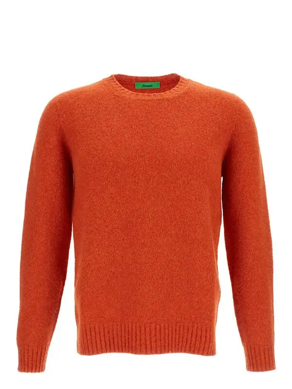 DRUMOHR Wool Crew Neck Sweater - Orange
