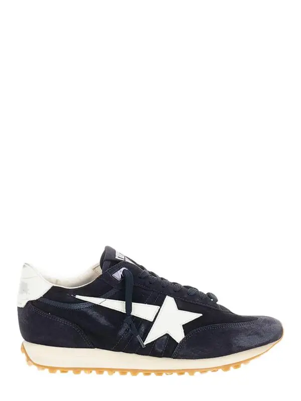 GOLDEN GOOSE Running Marathon Sneakers - Blu