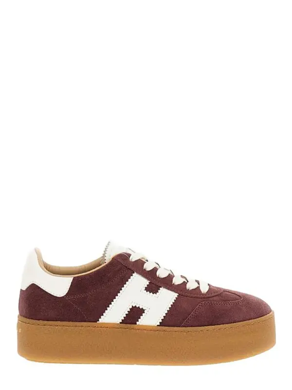 Hogan Sneakers H698 Allacciato H - Rosso