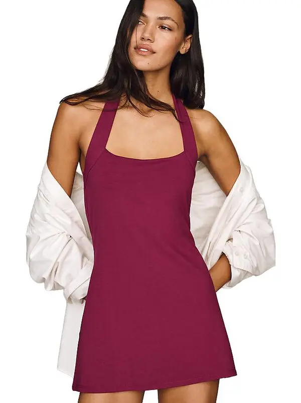 L*Space Cherie Mini Dress - Burgundy