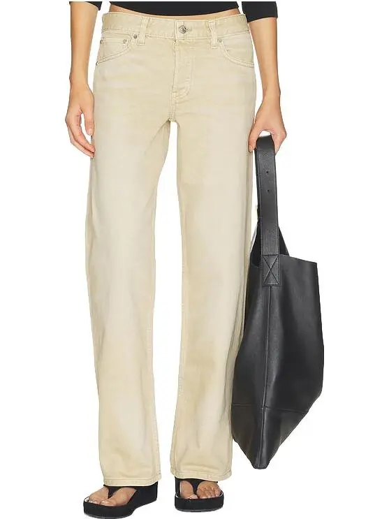 EB DENIM Low Rise Baggy Jeans - Sunset