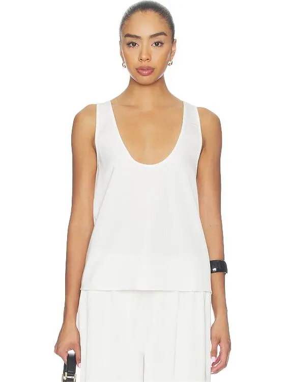 ALL THE WAYS Lavender Top - White