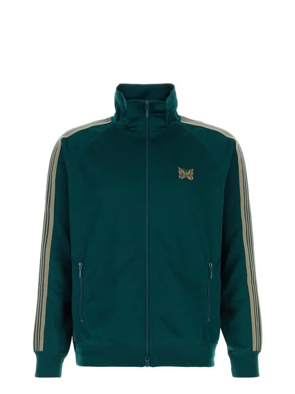 Needles Petrol Tech Fabric Sweatshirt - Green