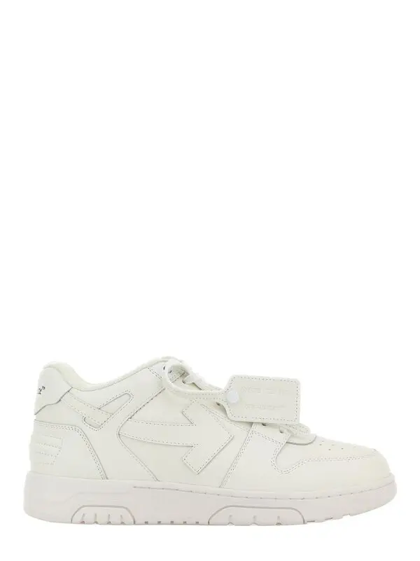 Off-White Leather Out Of Office Sneakers - White