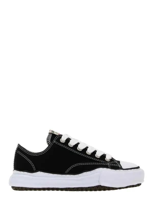 Mihara Yasuhiro Canvas Peterson Sneakers - Black