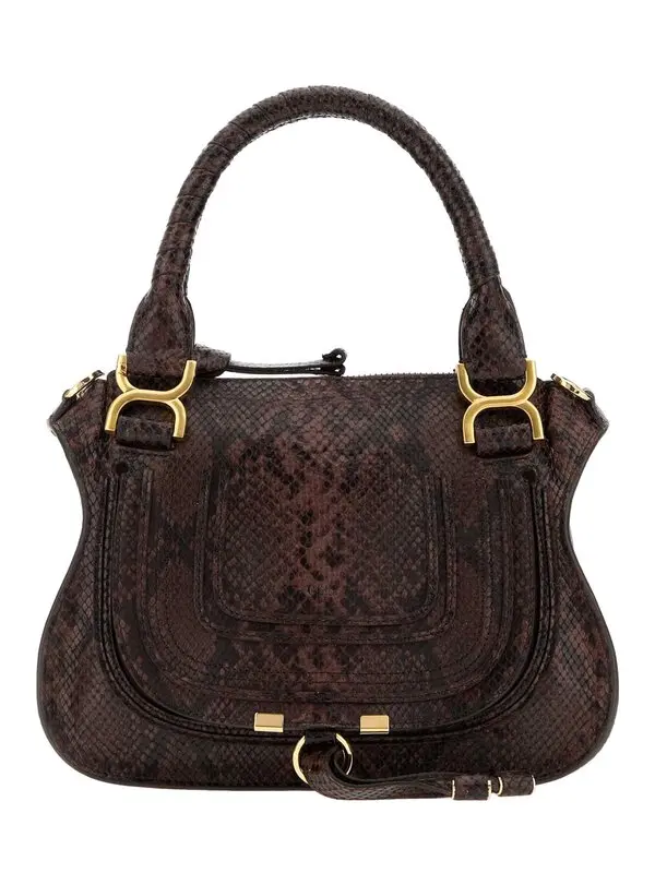 Chloé Printed Leather Shoulder Bag - Multicolor