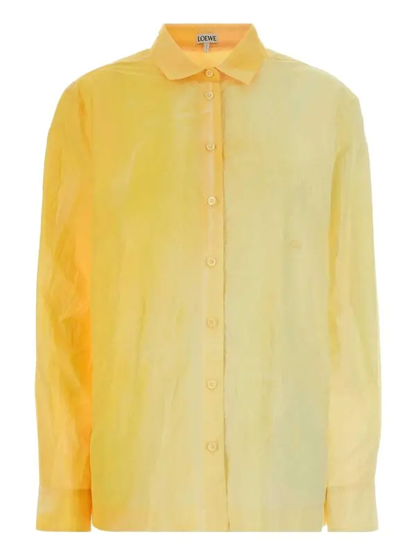 Loewe Cotton Blend Shirt - Yellow