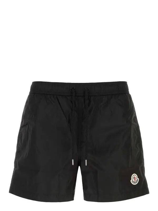 Moncler Nylon Swimming Shorts - Black
