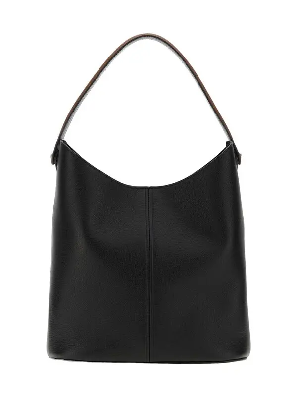 MAISON MARGIELA Leather Dress-age Shopping Bag - Black