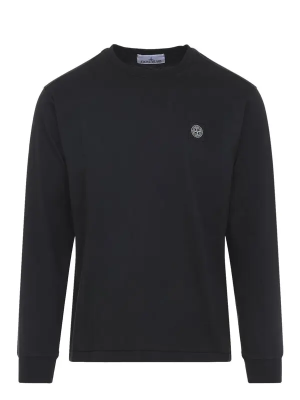 Stone Island Ls T-shirt - Black