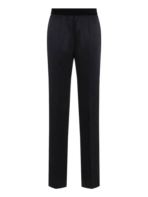 TOM FORD Satin Pants - Black