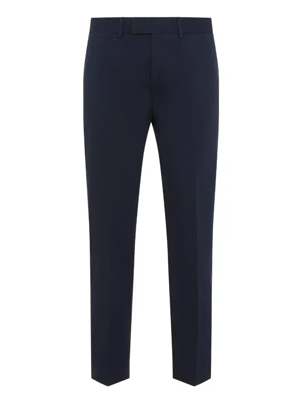TOM FORD Stretch Cotton Chino Pants - Blue