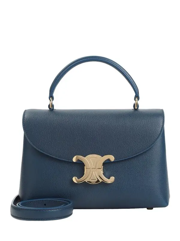 Celine Teen Nino Calfskin Shoulder Bag - Blue