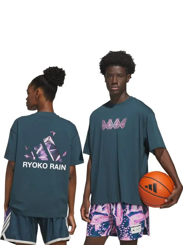 Adidas Graphic Print T-shirt - Arctic Night