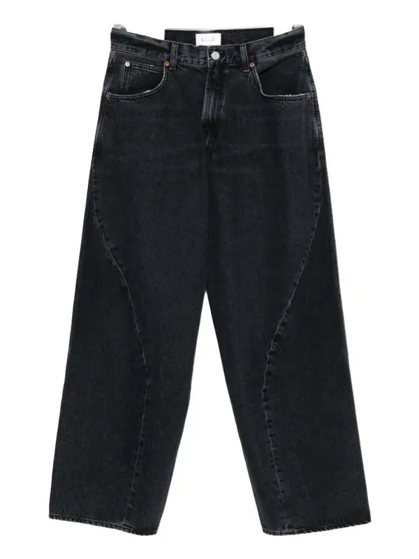AGOLDE Panelled Jeans - Black