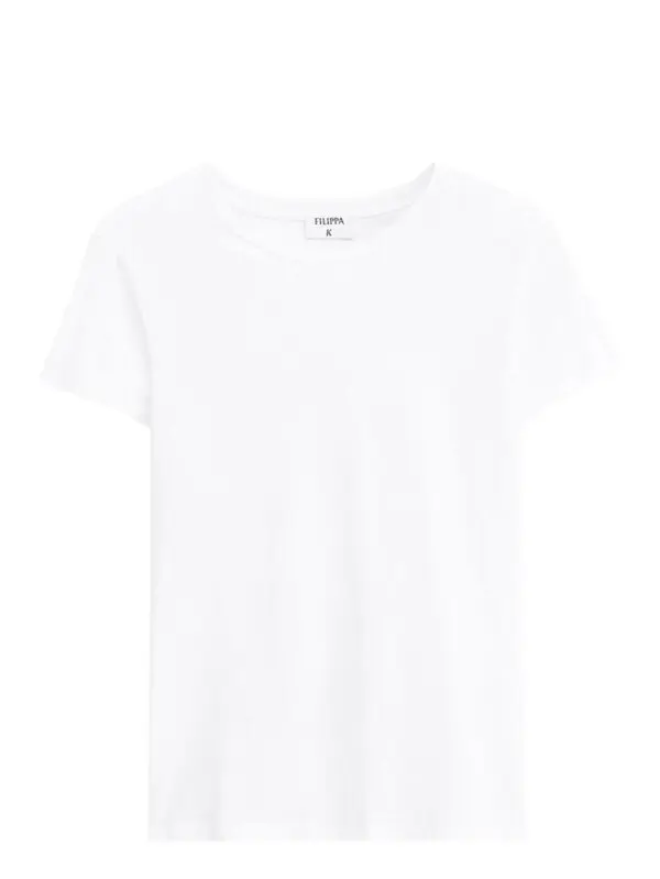 Filippa K Fitted Crew-neck T-shirt - White