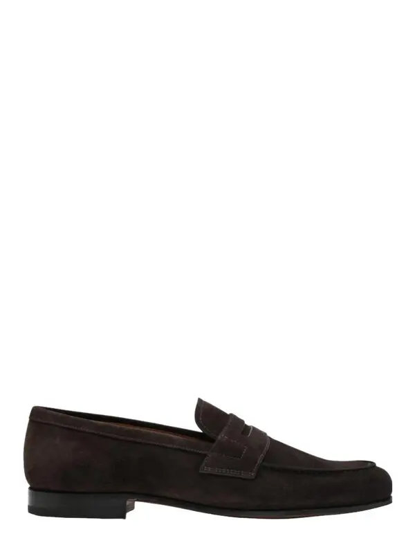 Church's Almond Toe Slip-on Loafers - Black
