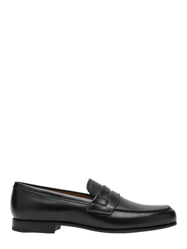 Church's Almond Toe Slip-on Loafers - Black