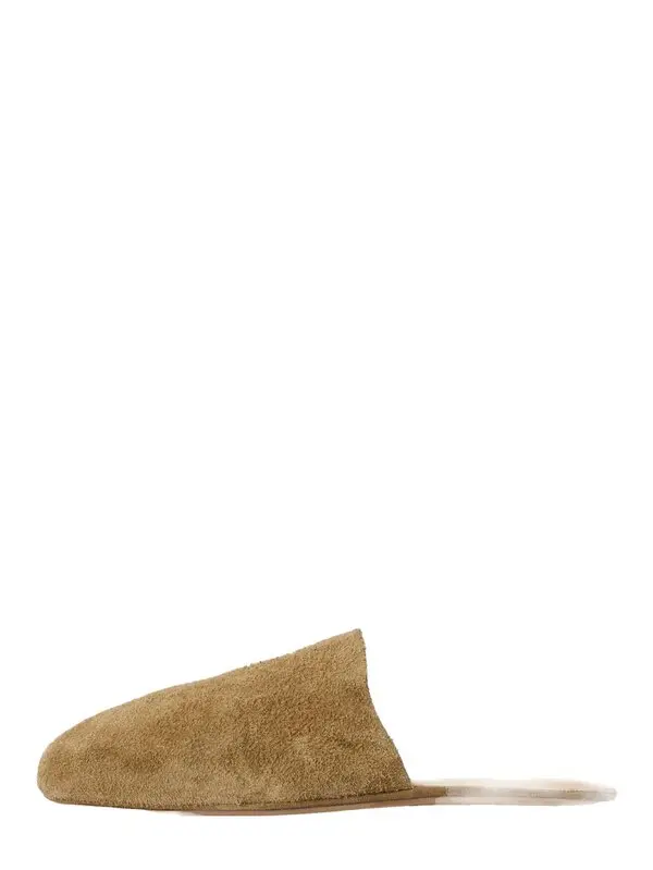 Our Legacy Cigarr Suede Slipper - Cedar
