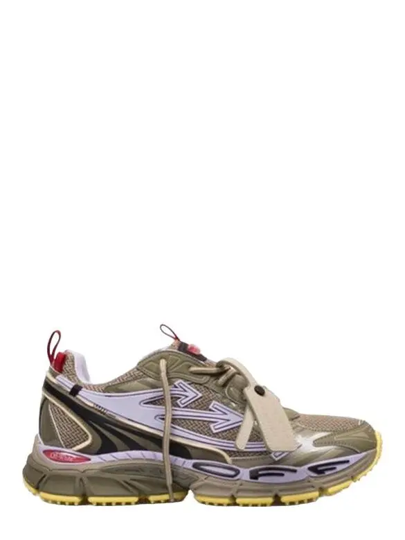 Off-White Lace-up Sneakers - Multicolor