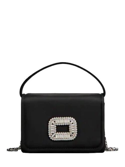 ROGER VIVIER Top Handle Shoulder Bag - Black