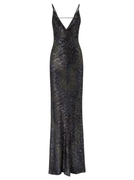 Missoni V-neck Sequined Maxi Dress - Multiple Colors