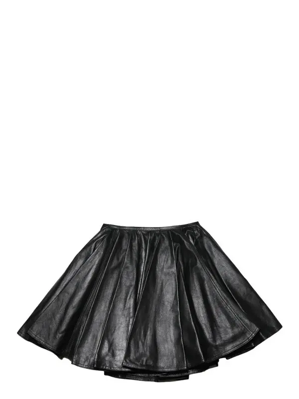 HAIKURE Pleated Mini Skirt - Black