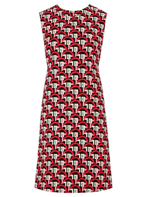 LAURA URBINATI Sleeveless Mini Dress - Multicolor