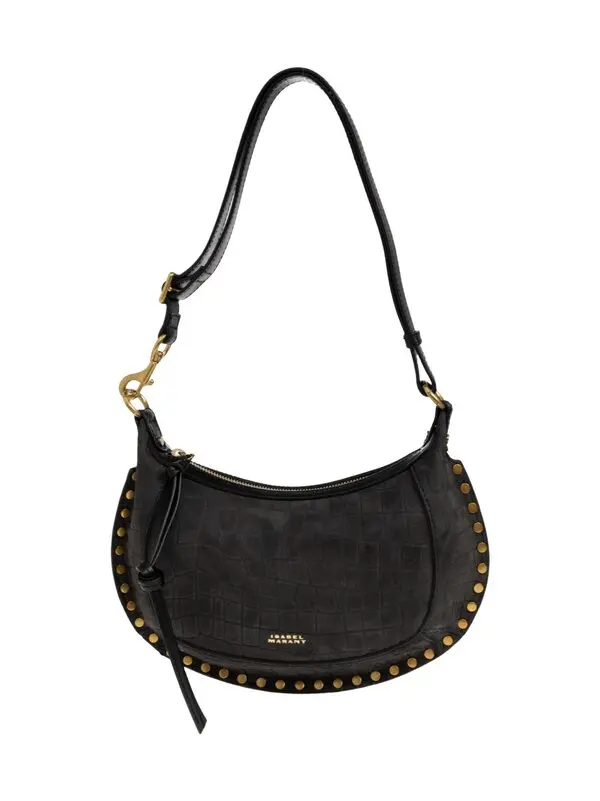 Isabel Marant Étoile Oskan Moon Shoulder Bag - Black