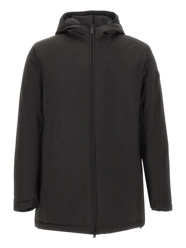 COLMAR Long-sleeve Hooded Padded Jacket - Black